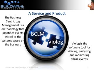 Buildwave BCLM/Violog Overview | PPT