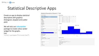 Build web apps with R | PPTX | Computer Software and Applications ...