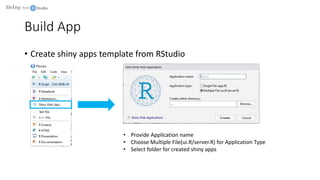 Build web apps with R | PPTX | Computer Software and Applications | Computing
