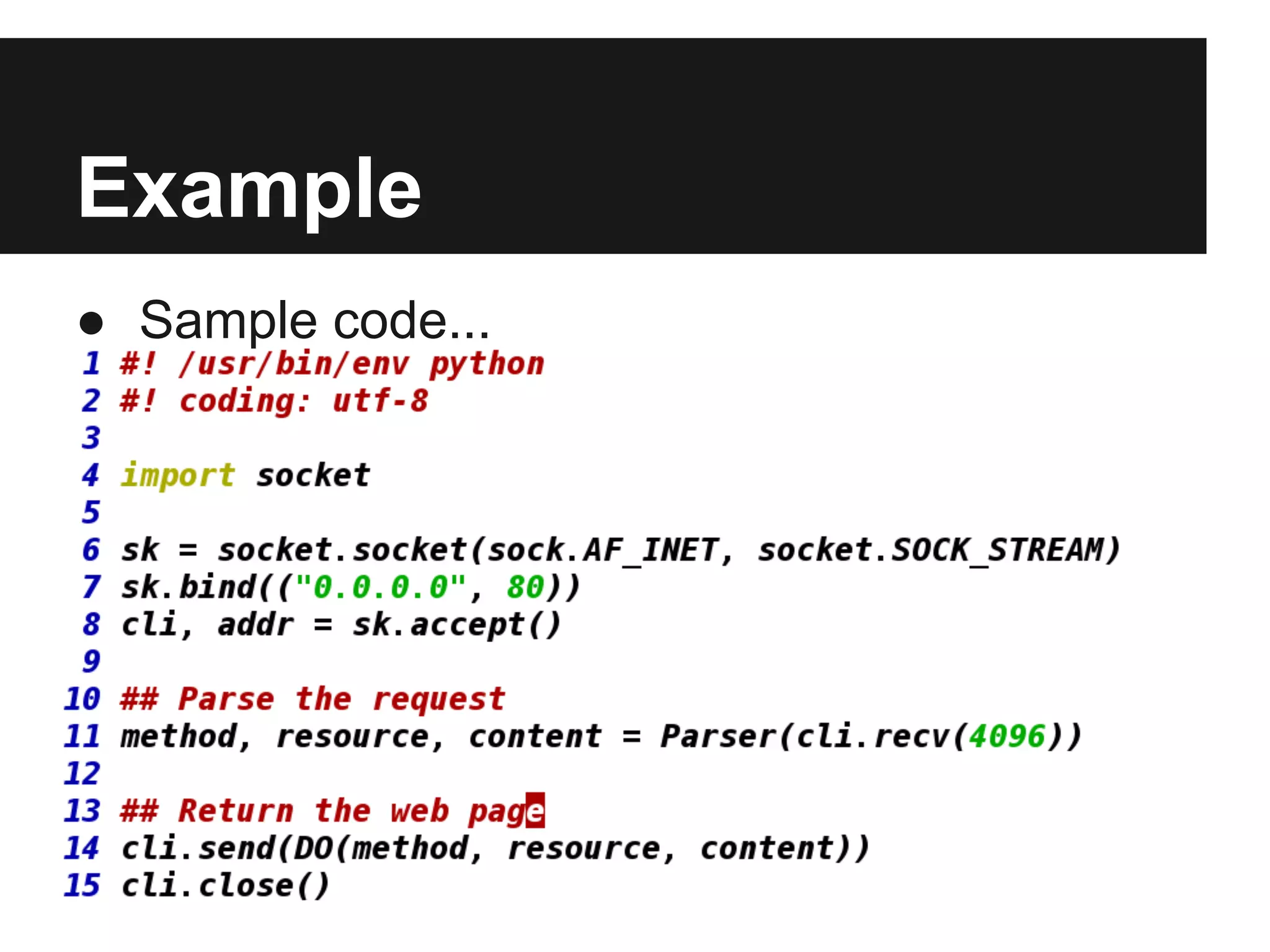 Build web server | PDF