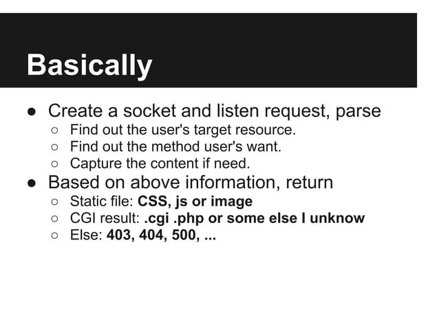 Build web server | PDF
