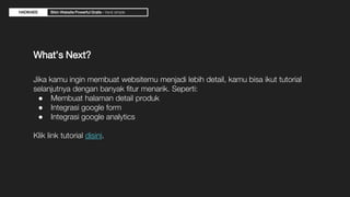 Build website simple (ppt) | PPTX