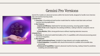 Build with AI: Google Cloud Platform & Vertex AI | PPTX