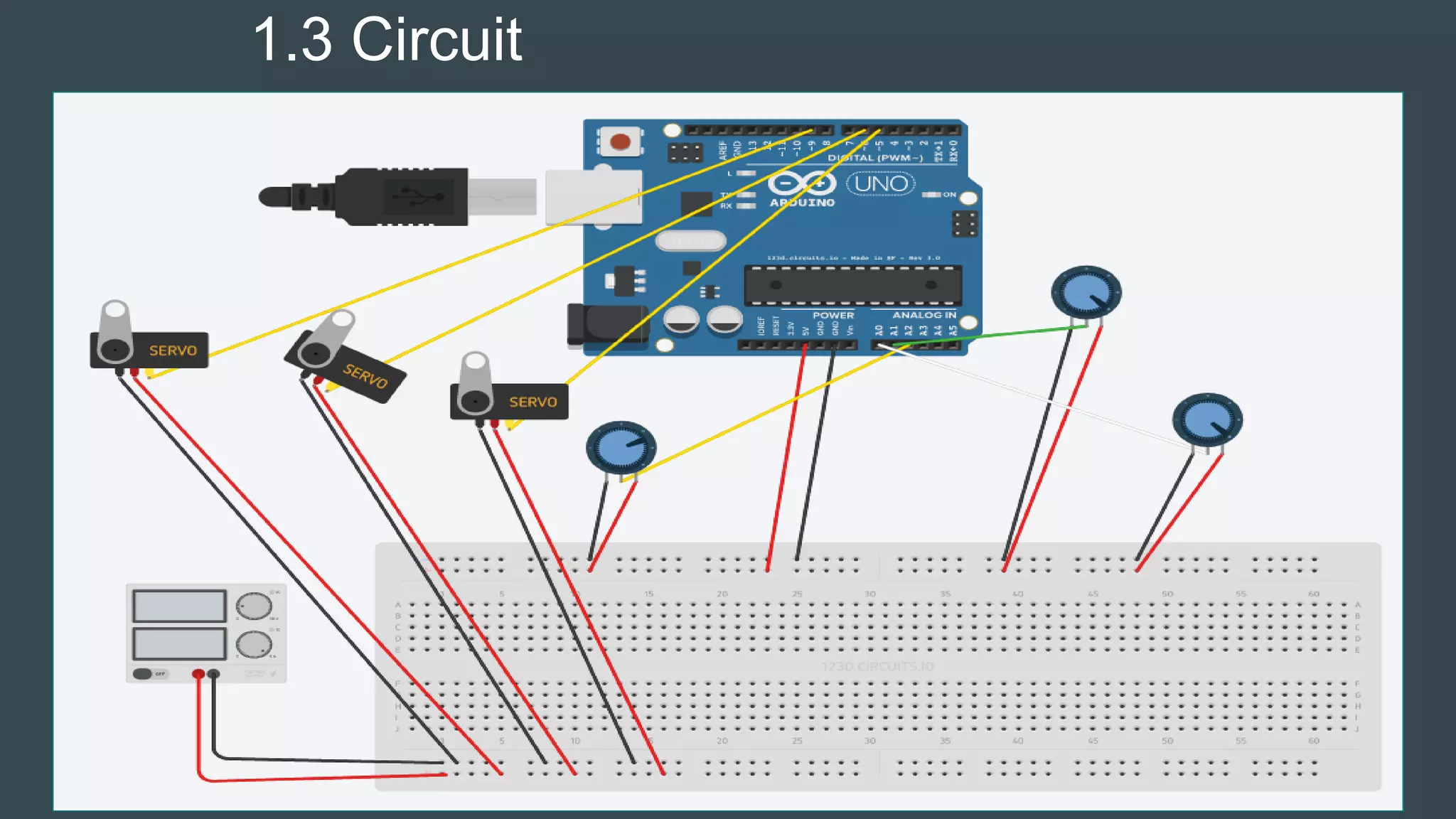 Build your 1st robot arm controlled by arduino | PPT