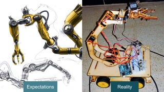Build your 1st robot arm controlled by arduino | PPT