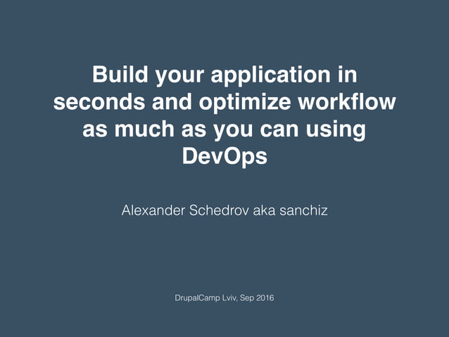 Build your application in seconds and optimize workflow as much as you ...