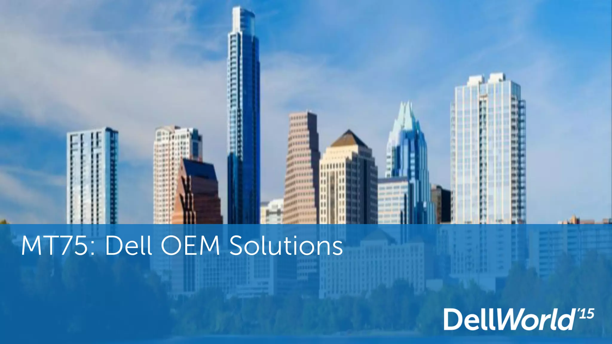 Build Your Business On Dell Technology: Dell OEM Solutions | PDF