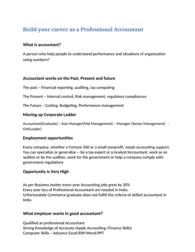 Build your career as a Professional Accountant.docx