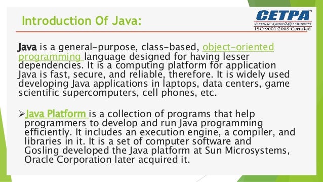 Build Your Career with help of Java.pptx | Programming Languages | Computing