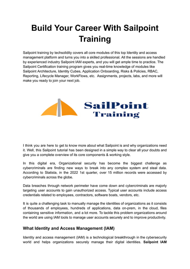Build Your Career With Sailpoint Training.pdf