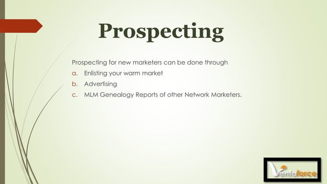 Downline Building strategy in MLM Business | PPTX