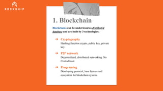 Build your first blockchain | PPT