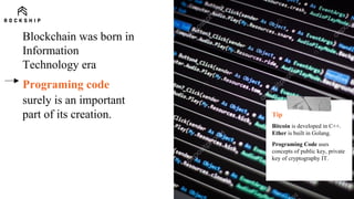 Build your first blockchain | PPT