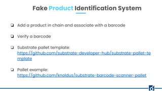 Build your first DApp using Substrate Framework - Part I | PPT