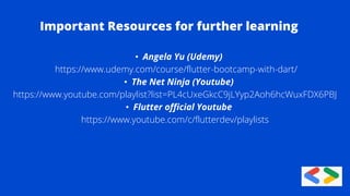 Build your first flutter app | PPT
