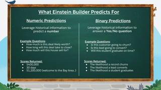 Build AI-Powered Predictions with Einstein Prediction Builder | PPT