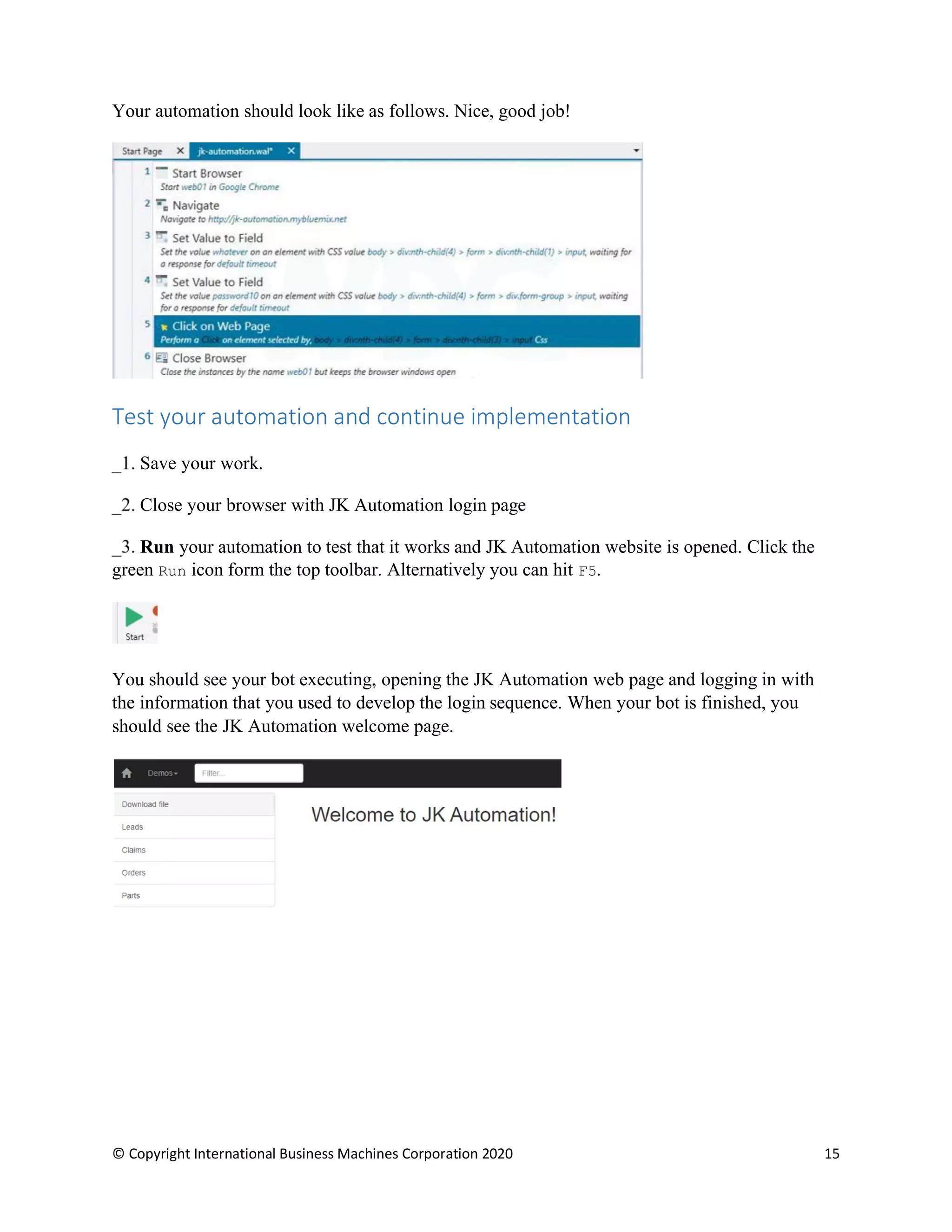 Build Your First Rpa Bot Using Ibm Rpa Automation Pdf
