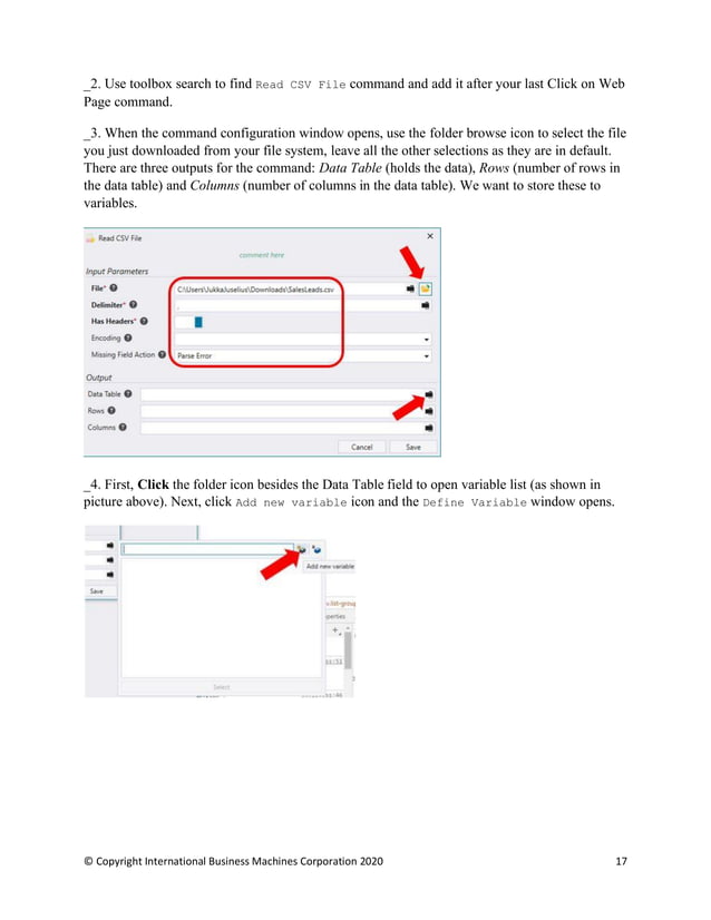 Build Your First Rpa Bot Using Ibm Rpa Automation Pdf