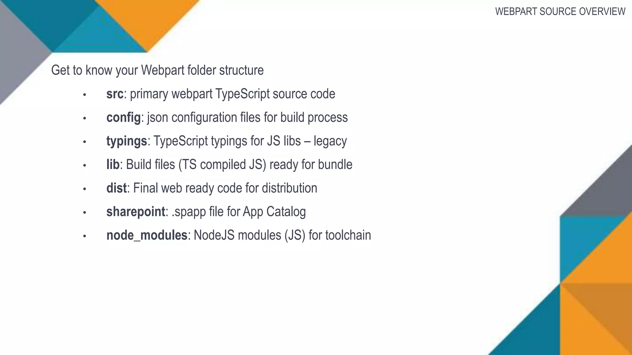 Build Your First SharePoint Framework Webpart | PPT