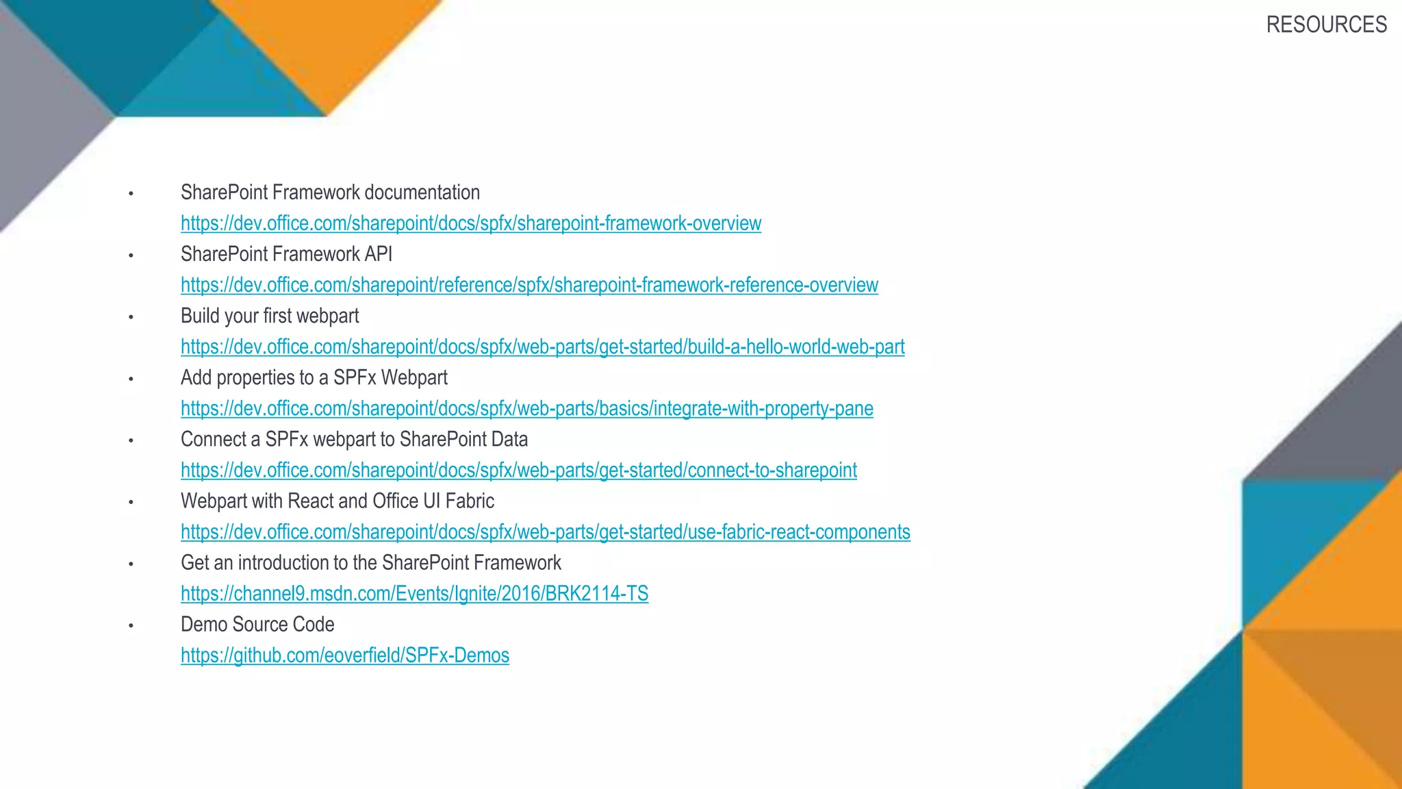 Build Your First SharePoint Framework Webpart | PPT
