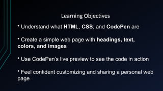 Build Your First Website with CodePen.pptx