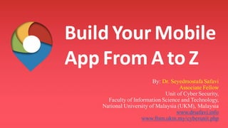Build your mobile app from a to z presentation | PDF