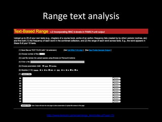 Build your own corpus | PDF