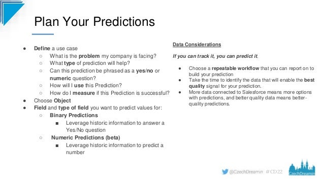 Build your own custom predictions using Einstein Prediction Builder, Pratyush Kumar | PPT