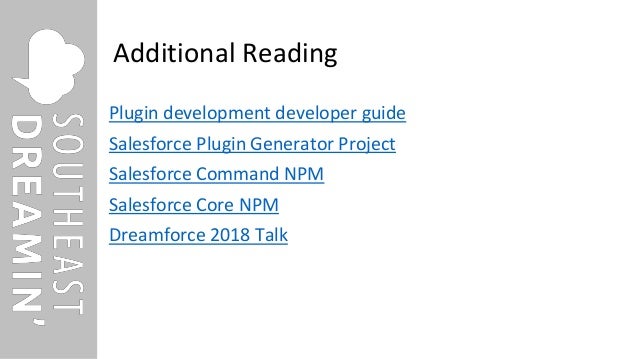 Build your own dev tools with salesforce cli plugin generator