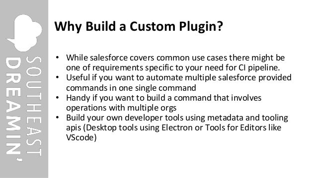 Build your own dev tools with salesforce cli plugin generator