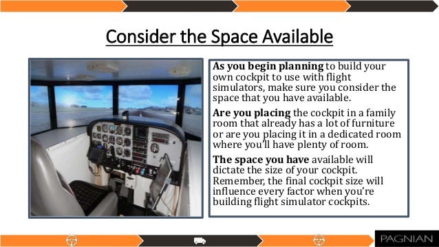 Build Your Own Flight Simulator Cockpits at Home