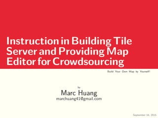 Build your own_map_by_yourself | PPT