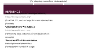 BUILD YOUR OWN RESPONSIVE WEBSITE USING UI DESIGN pptx | PPT
