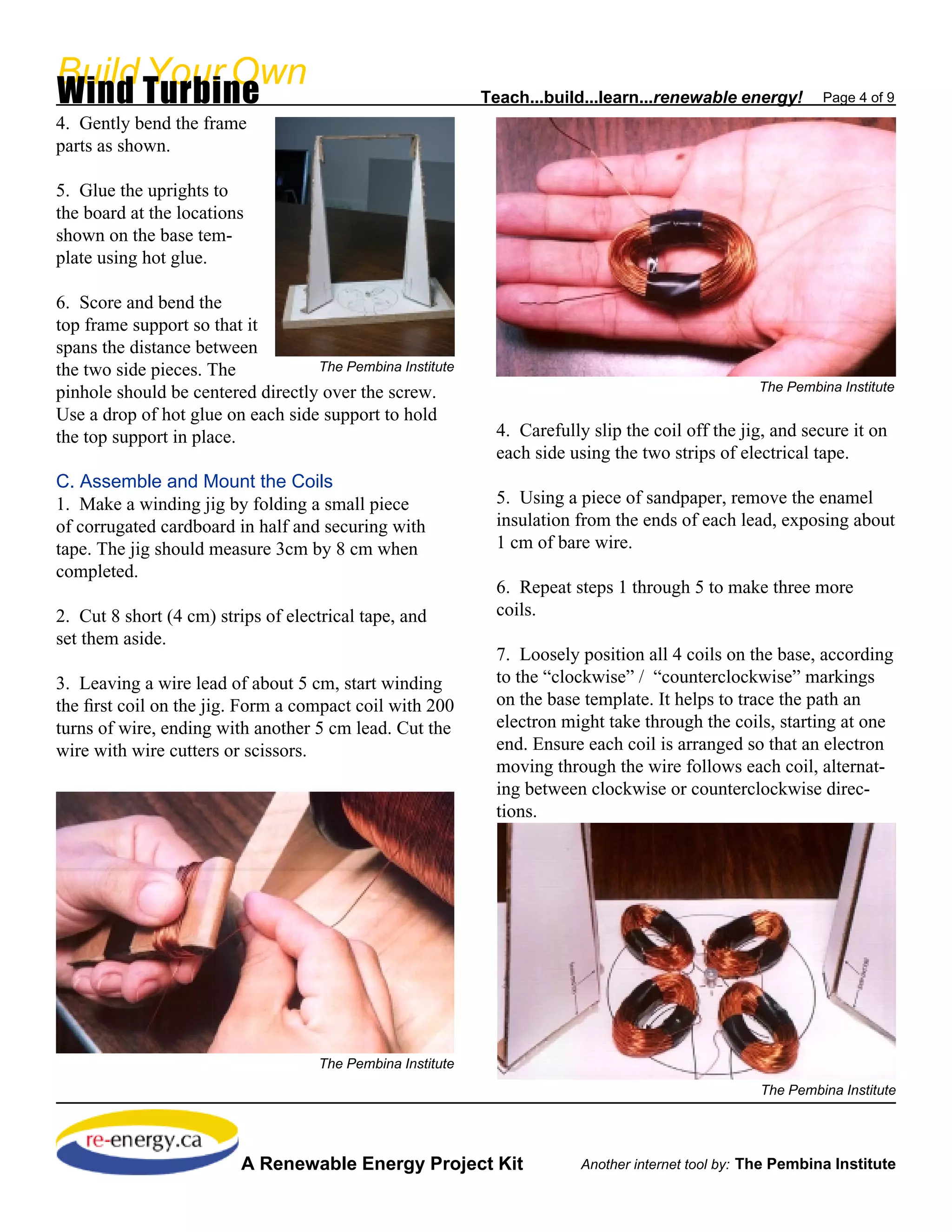 Build your own wind turbine | PDF