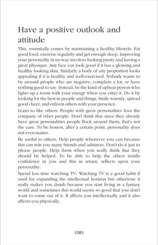 Build your personality | PDF