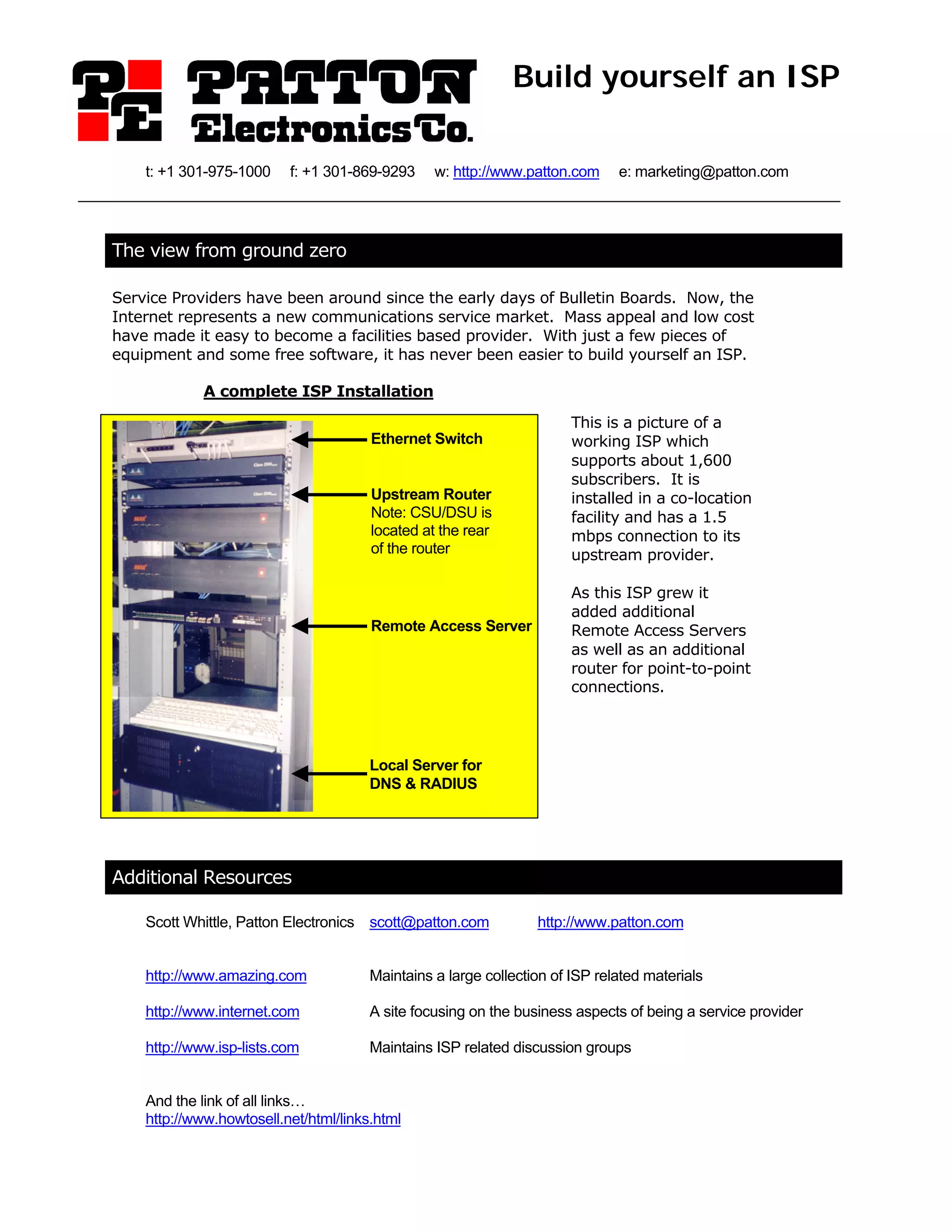 Build yourself an_isp | PDF