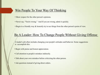 Builiding A Good Personality | PPT