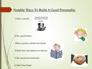 Builiding A Good Personality | PPTX