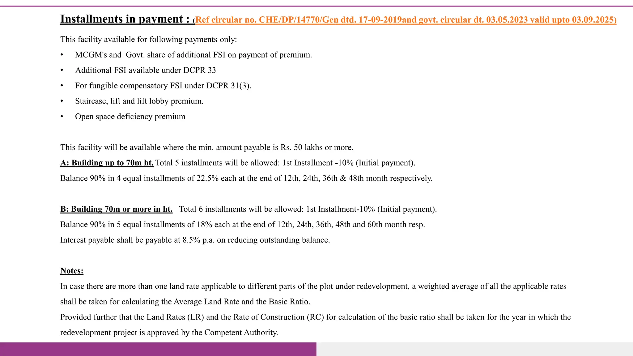 Builidng Premium Charges of MCGM as per DCPR 2034.pdf