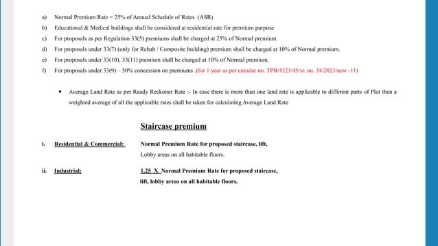 Builidng Premium Charges of MCGM as per DCPR 2034.pdf
