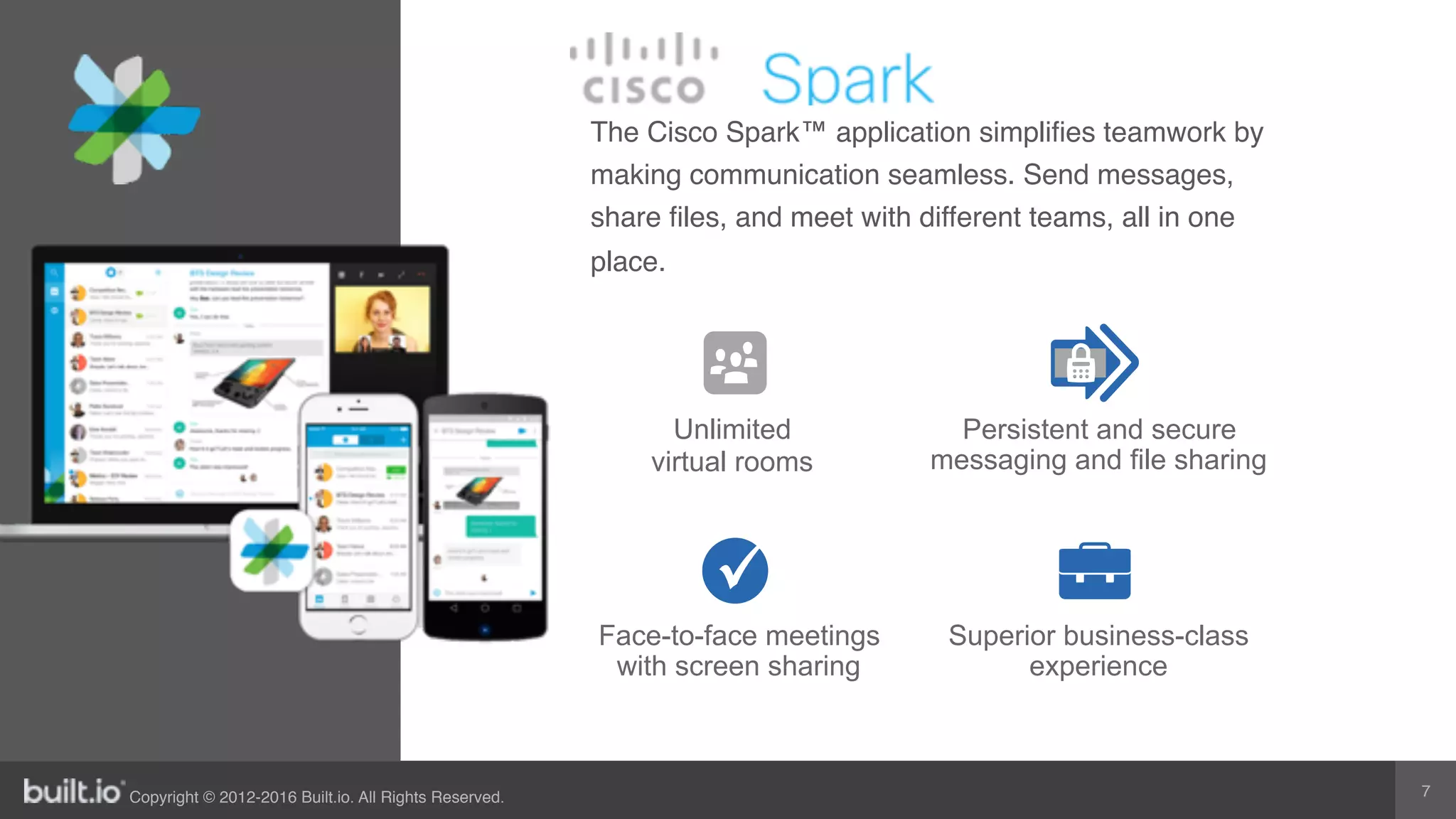 Webinar: How To Build A Bot With Cisco Spark And Built.io Flow | PDF