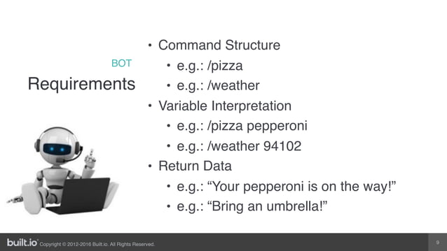 Webinar: How To Build A Bot With Cisco Spark And Built.io Flow | PPT