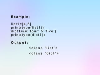 Built-In-function python basics pre defined function | PPTX