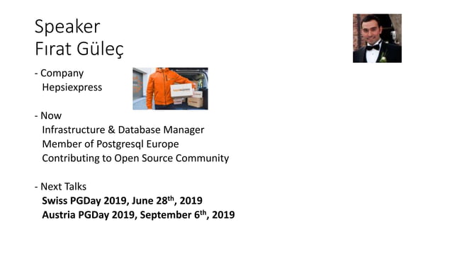 Built in physical and logical replication in postgresql-Firat Gulec | PPT