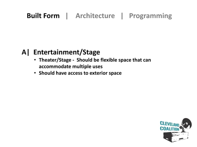 Built Environment & Programming | PPT