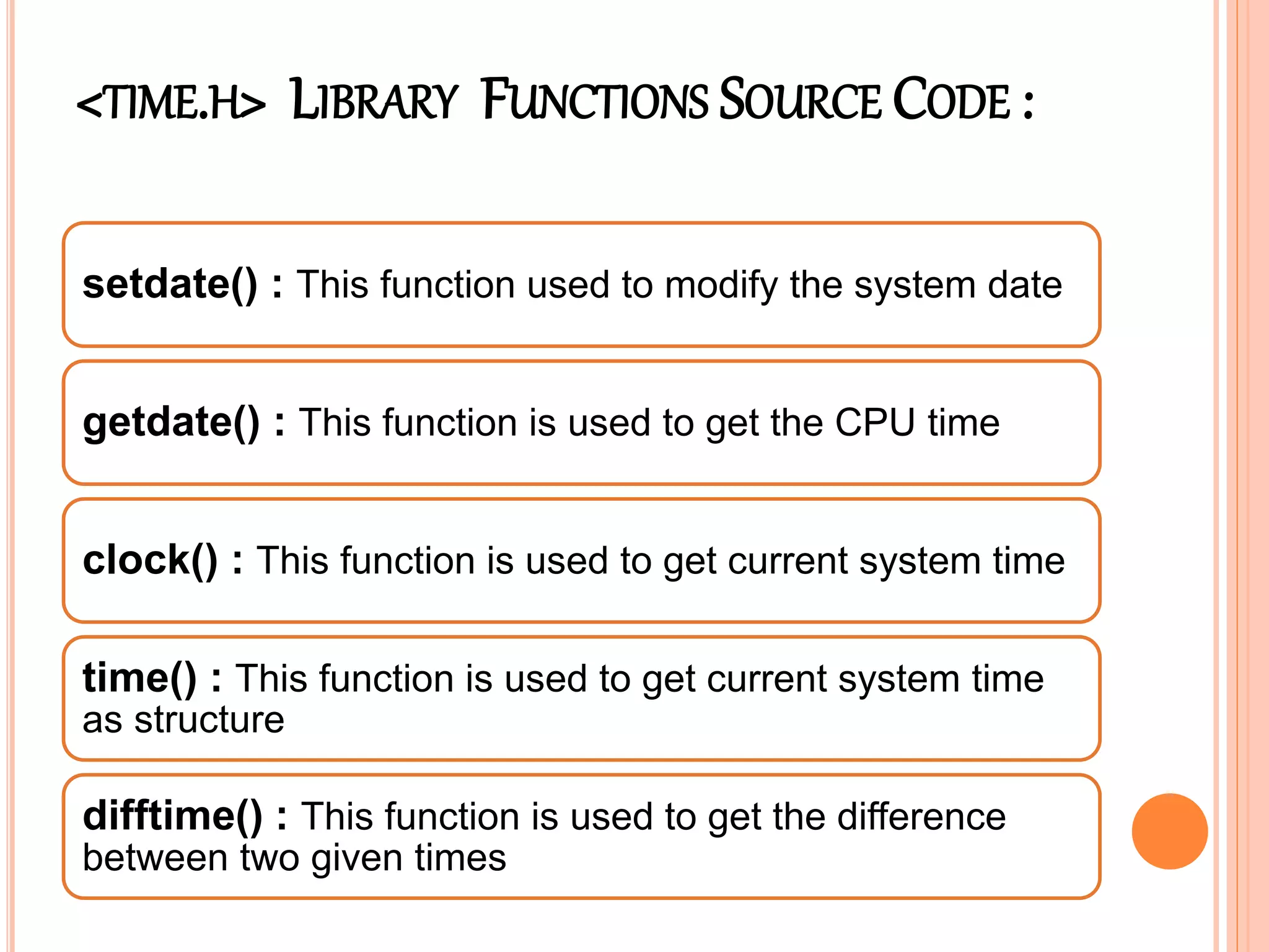 Built in function | PPTX