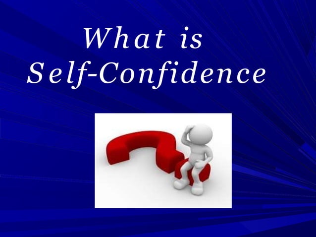 Built up confidence | PPTX