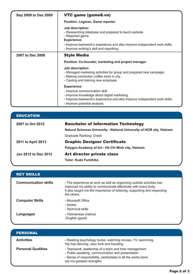 Buiquockim cv-engl | PDF