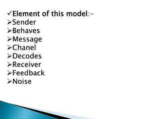 Buisness communication model interdependent | PPT