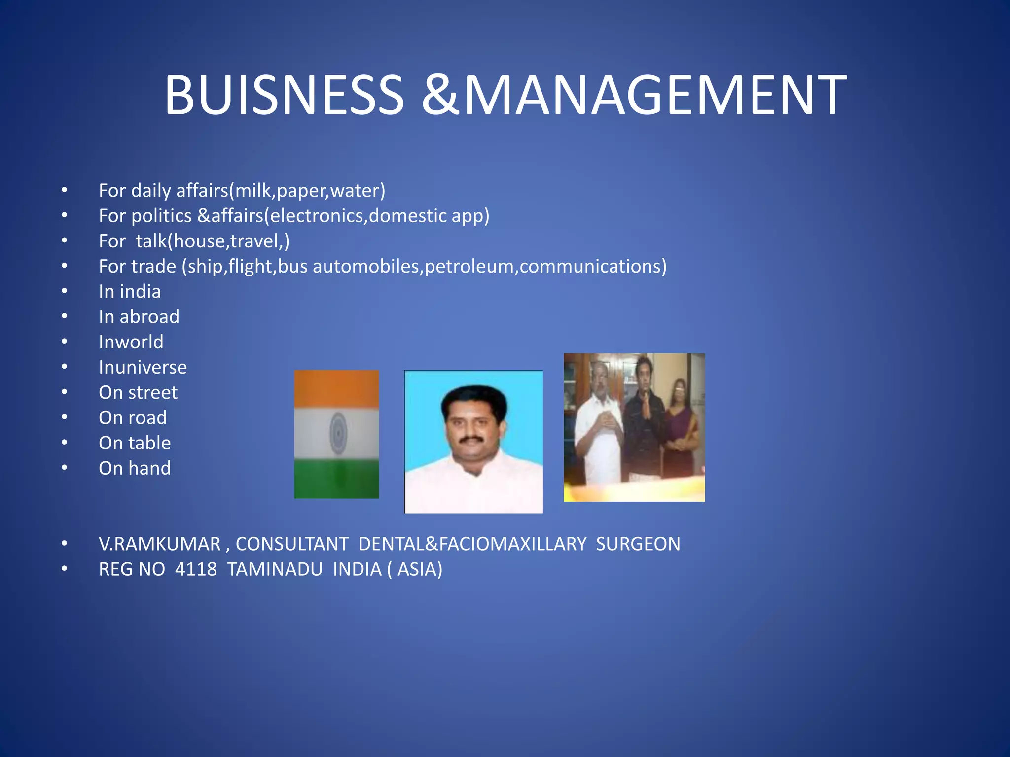 Buisness &management | PPT